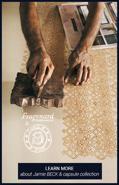 JAMIE BECK x FRAGONARD Experience Fragonard in one store