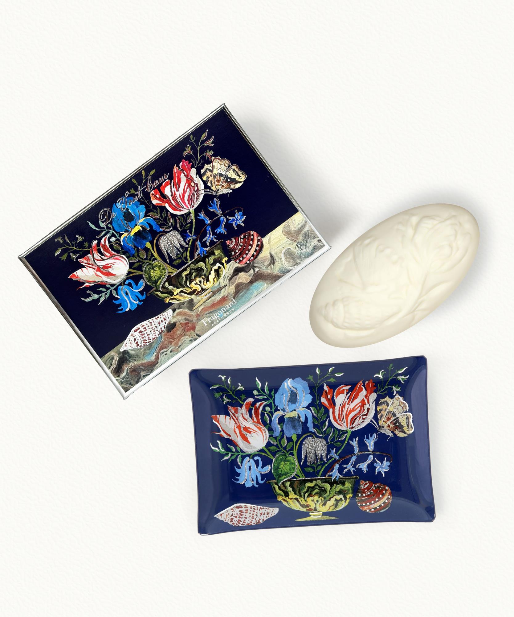 De Tout Coeur Savon & porte savon Fragonard - 22,00